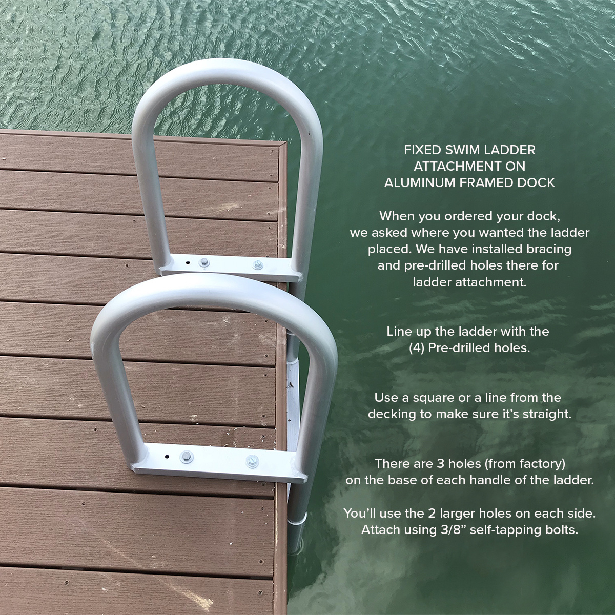Swim Ladder Assembly Instructions